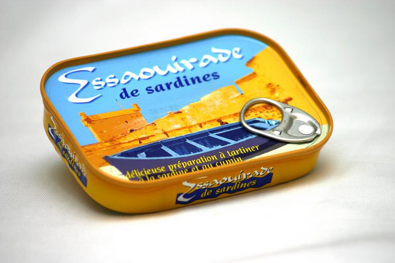 Canned Sardine Mackerel Tuna Safi Morocco